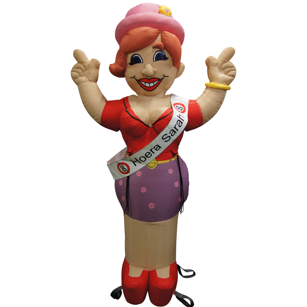 50 jaar Abraham pop of 50 jaar Sarah pop huren? 50jaaropblaasverhuur!